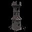 RUINED MAGE WIZARD TOWER ANCIENT MAGIC TURRET CASTLE RUINS AAA 3D Model ...