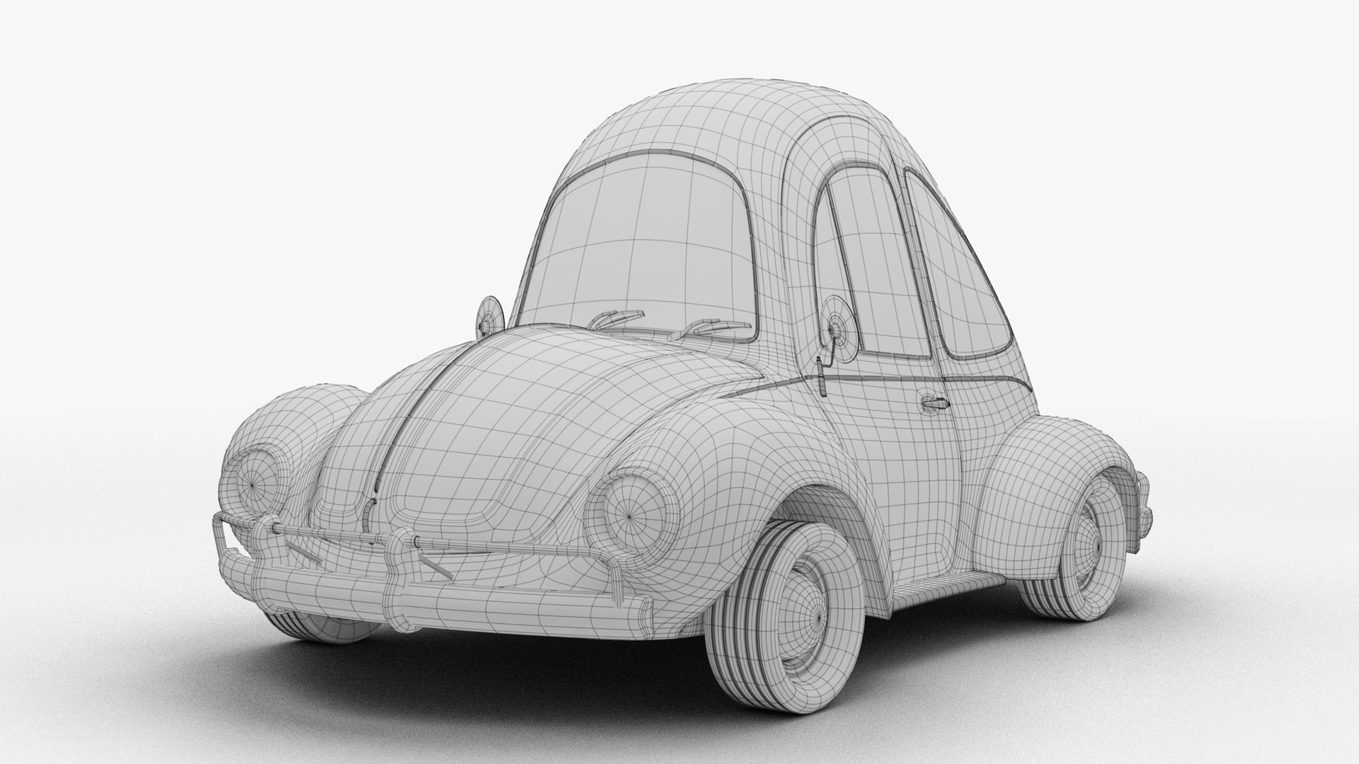 3D STYLIZED CARTOON CAR - TurboSquid 2162433