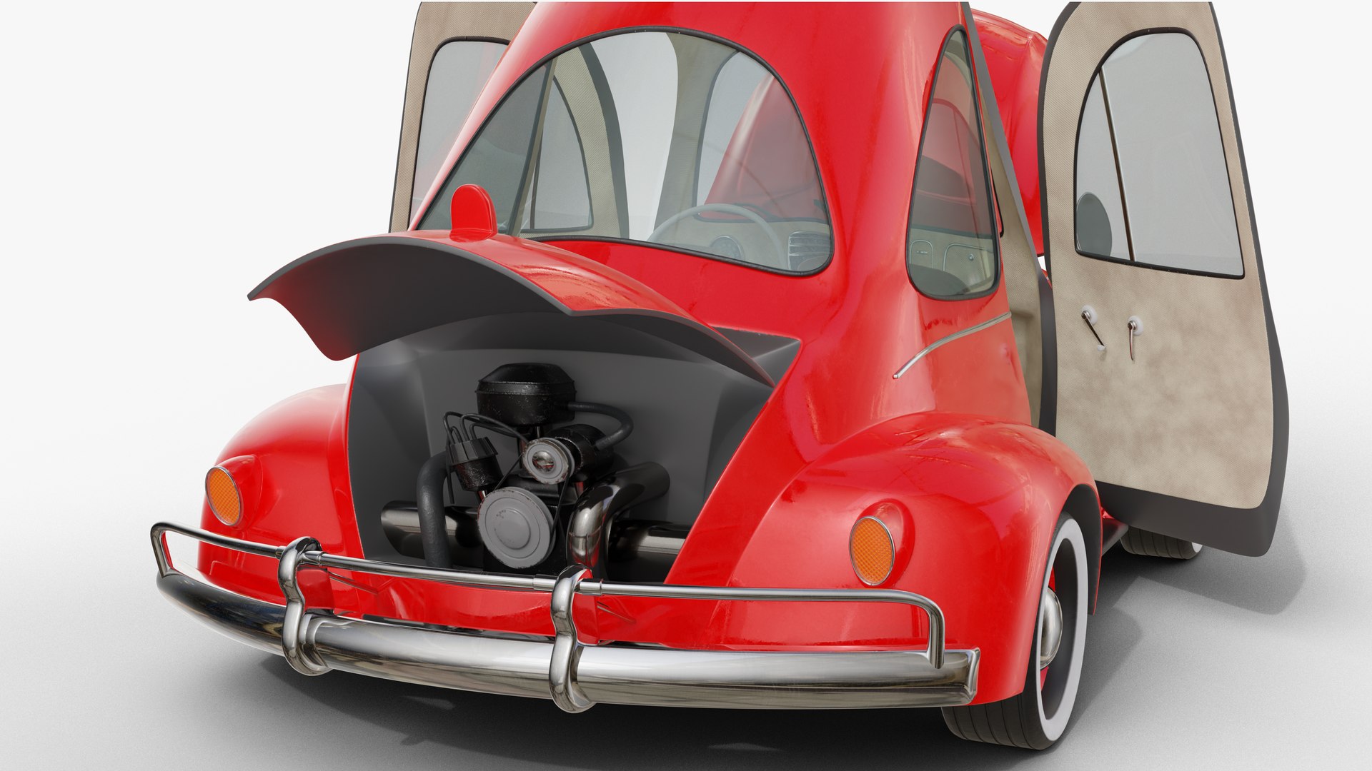 3D STYLIZED CARTOON CAR - TurboSquid 2162433