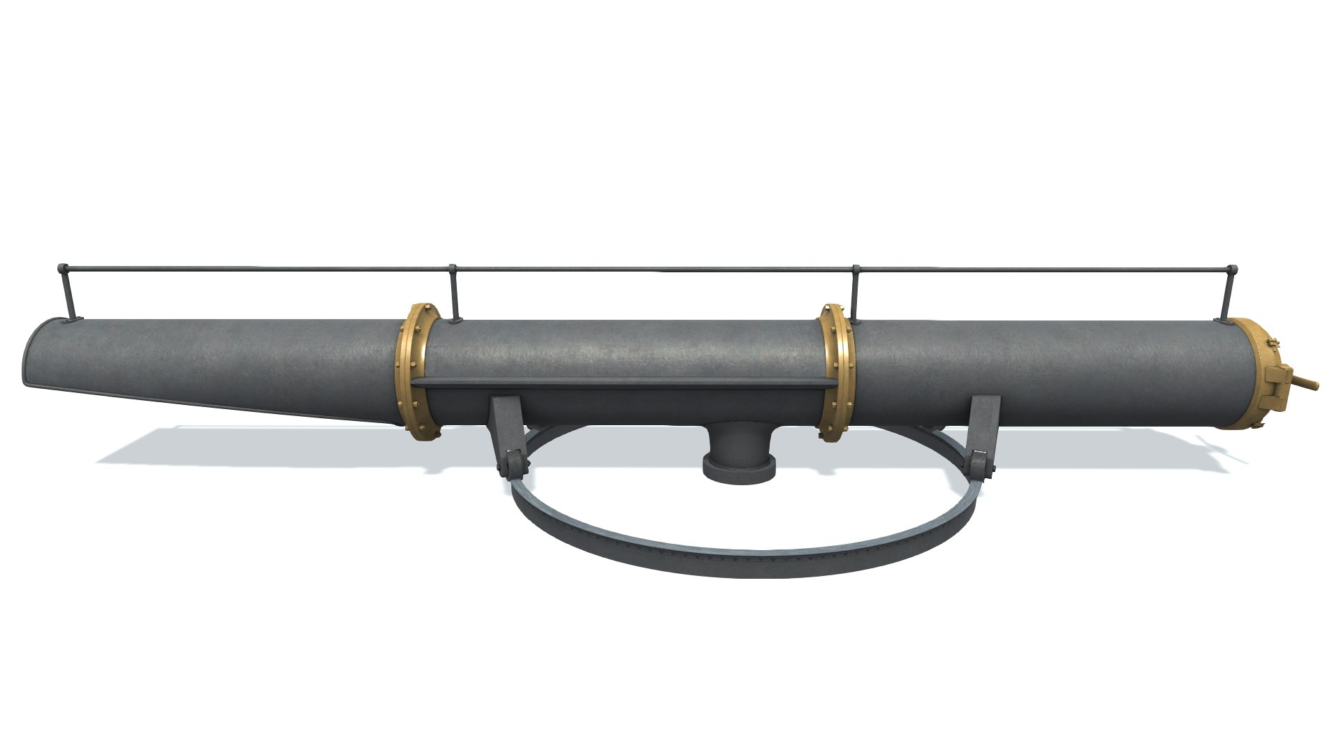 Torpedo Tube A 3D Model - TurboSquid 1796461