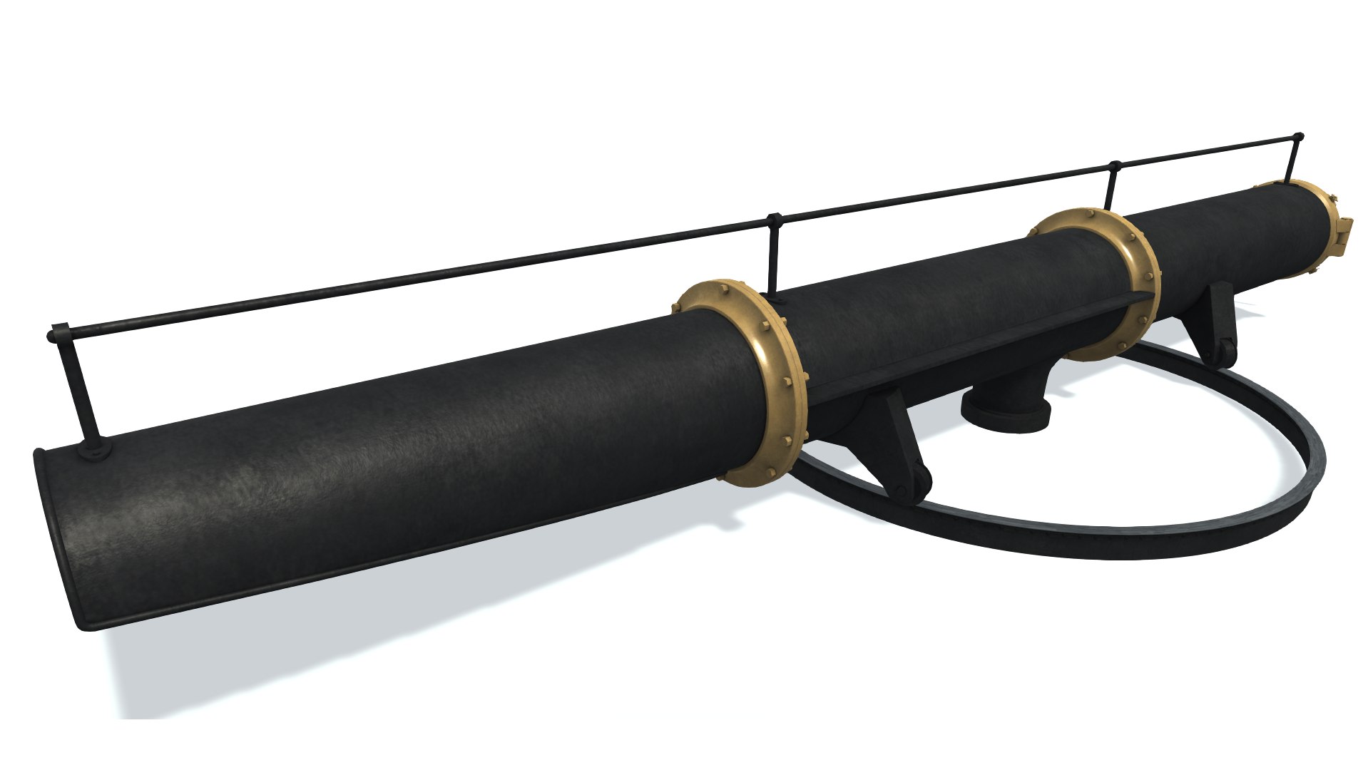 Torpedo Tube A 3D Model - TurboSquid 1796461