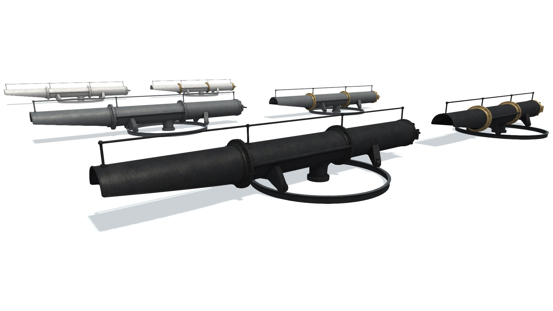 Torpedo Tube A 3D Model - TurboSquid 1796461