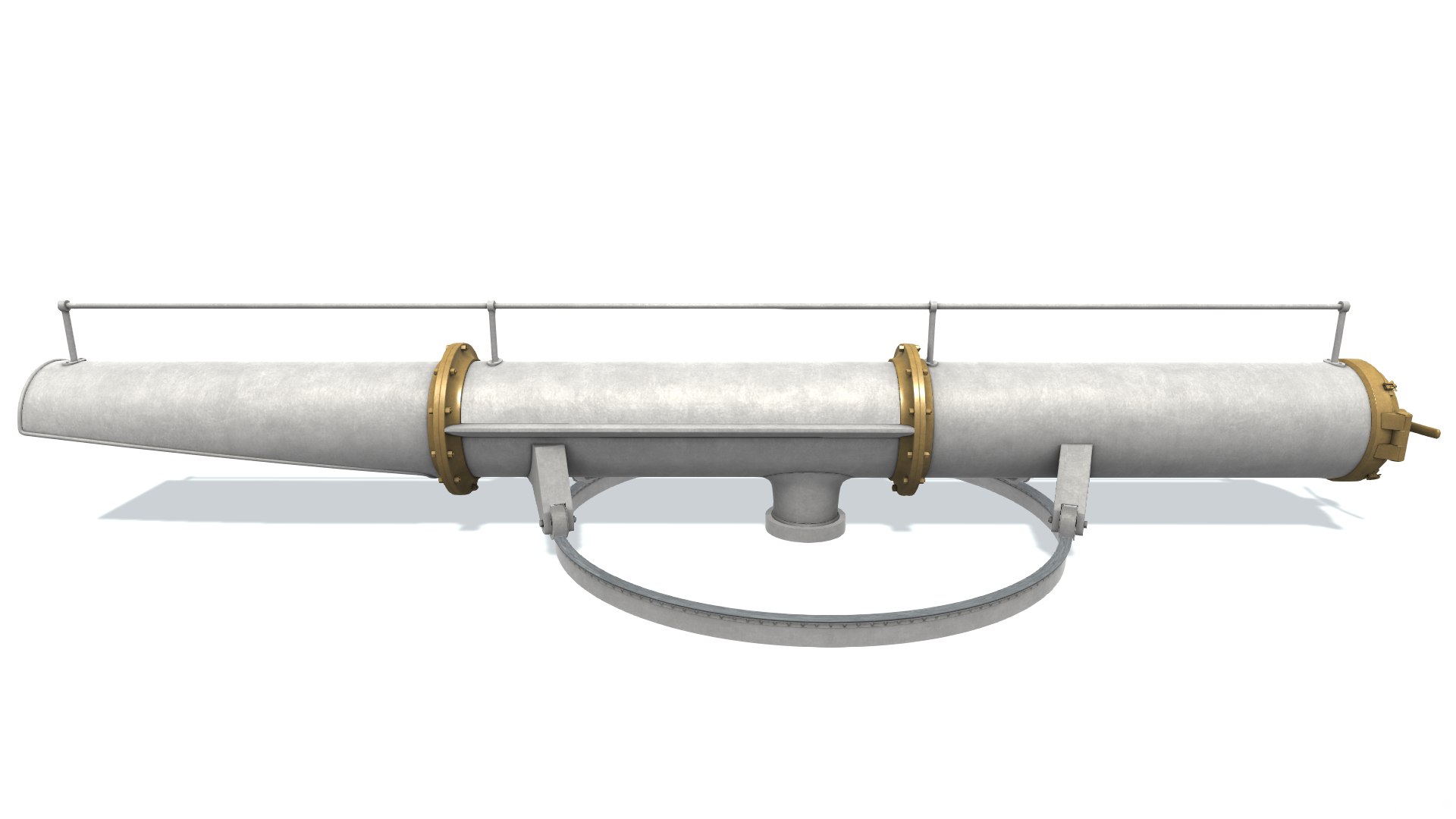 Torpedo Tube A 3D Model - TurboSquid 1796461