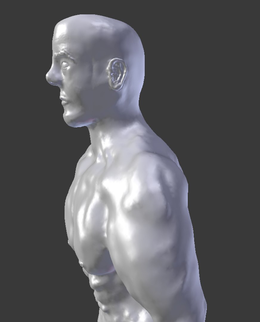Fantasy pyramid male statues 3D - TurboSquid 1168542