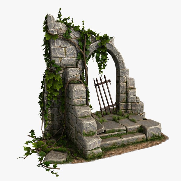3d model arc stone