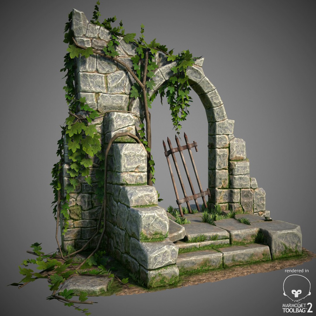 3d Model Arc Stone