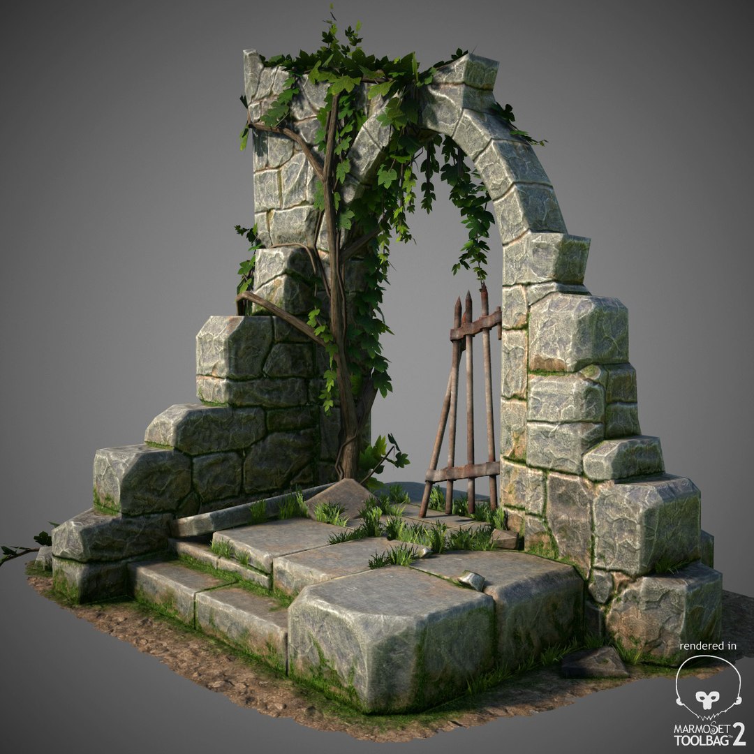 3d Model Arc Stone