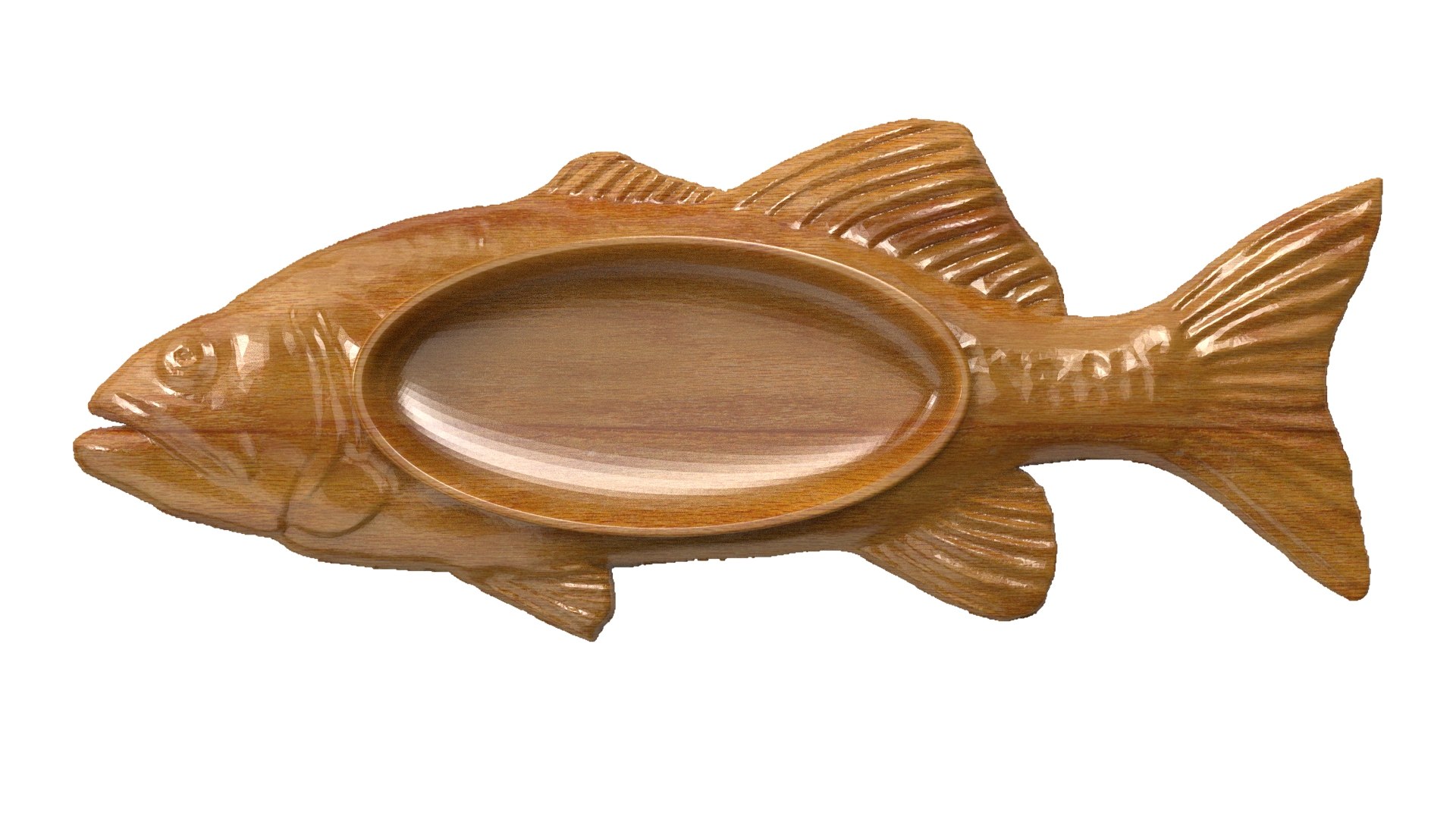 Fish Ashtray 3D Model - TurboSquid 1686142