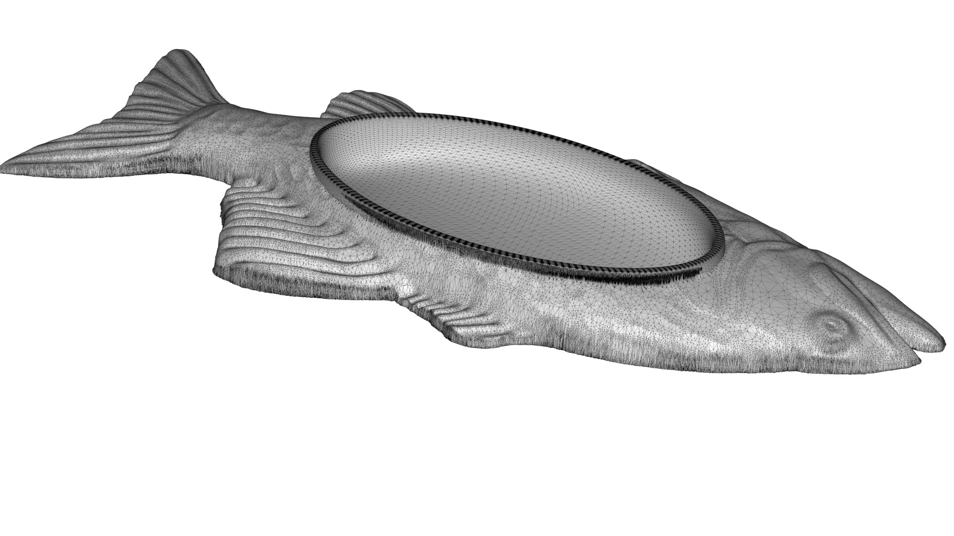 Fish Ashtray 3D Model - TurboSquid 1686142