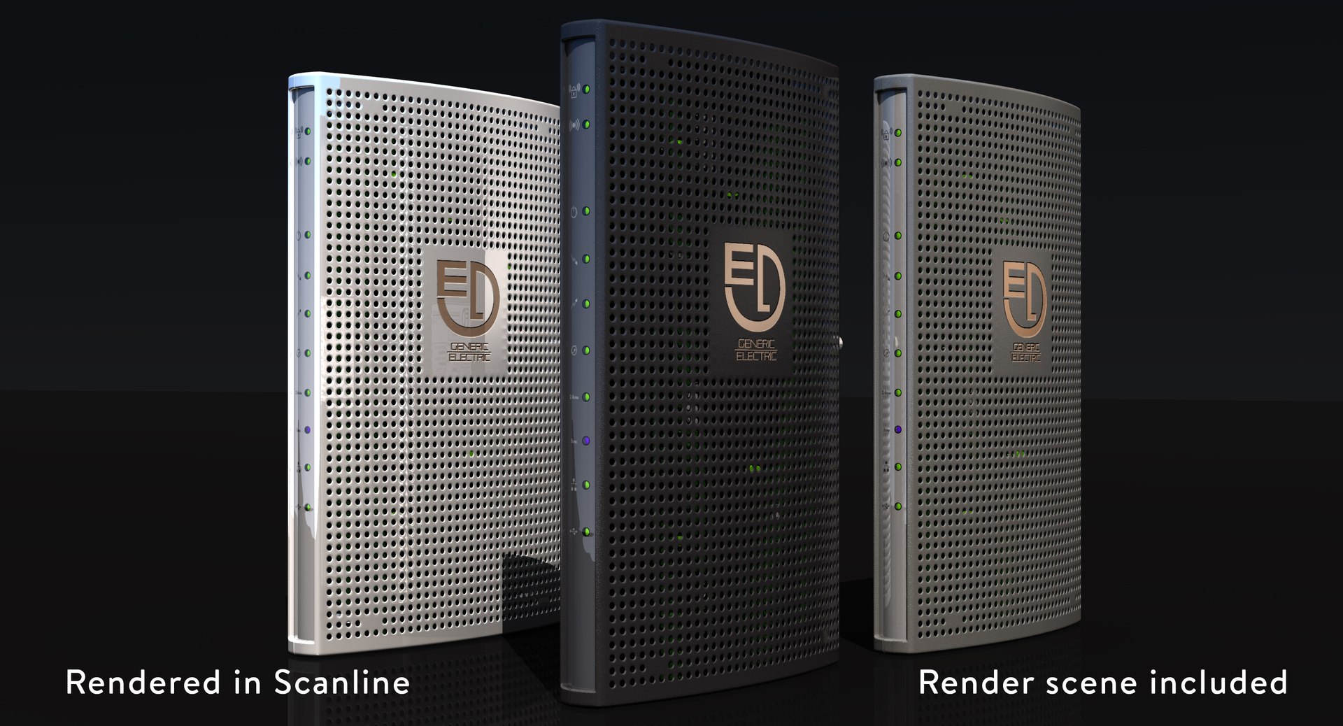 3D Cable Modem Model - TurboSquid 1332659