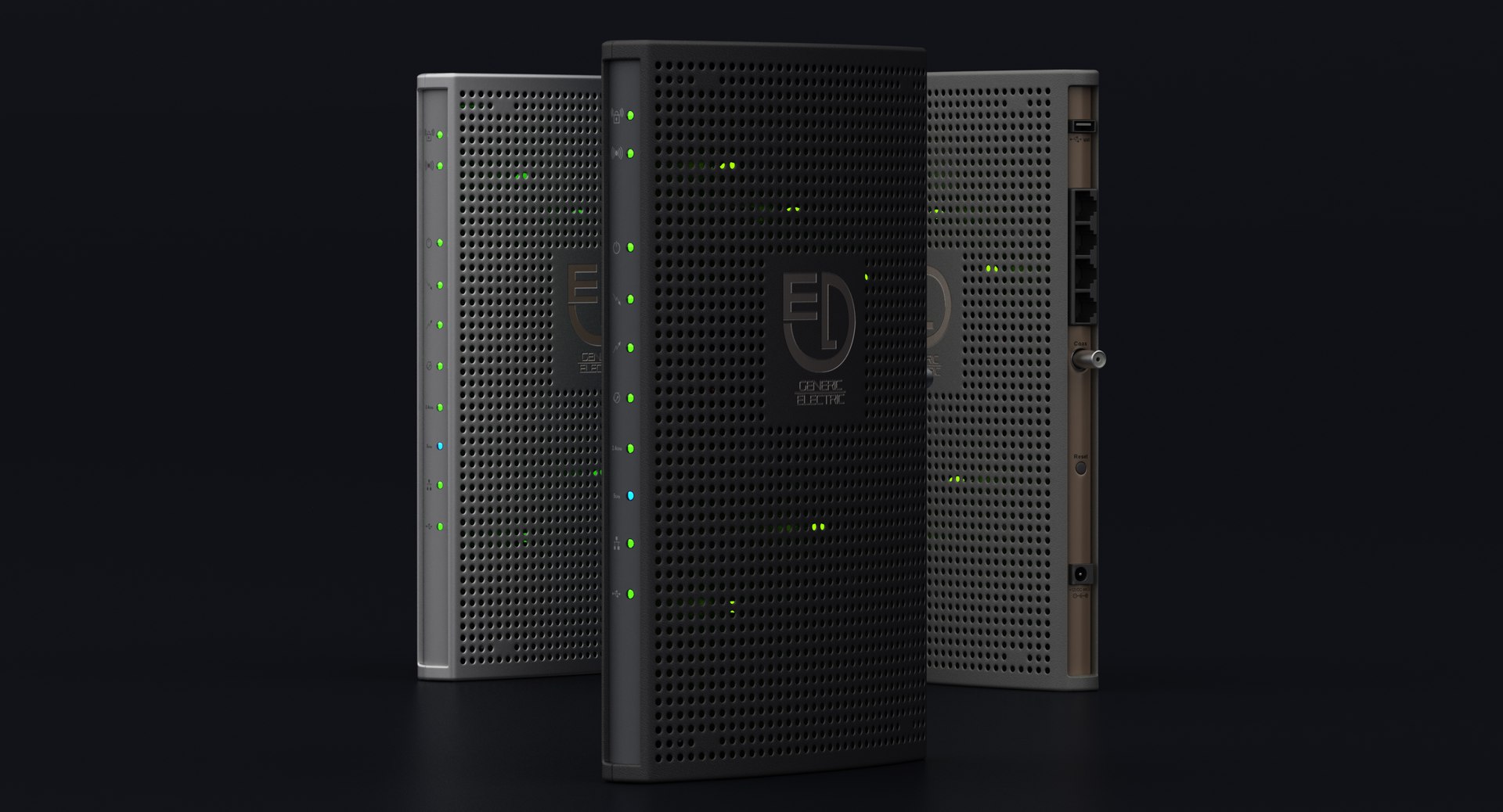 3D Cable Modem Model - TurboSquid 1332659