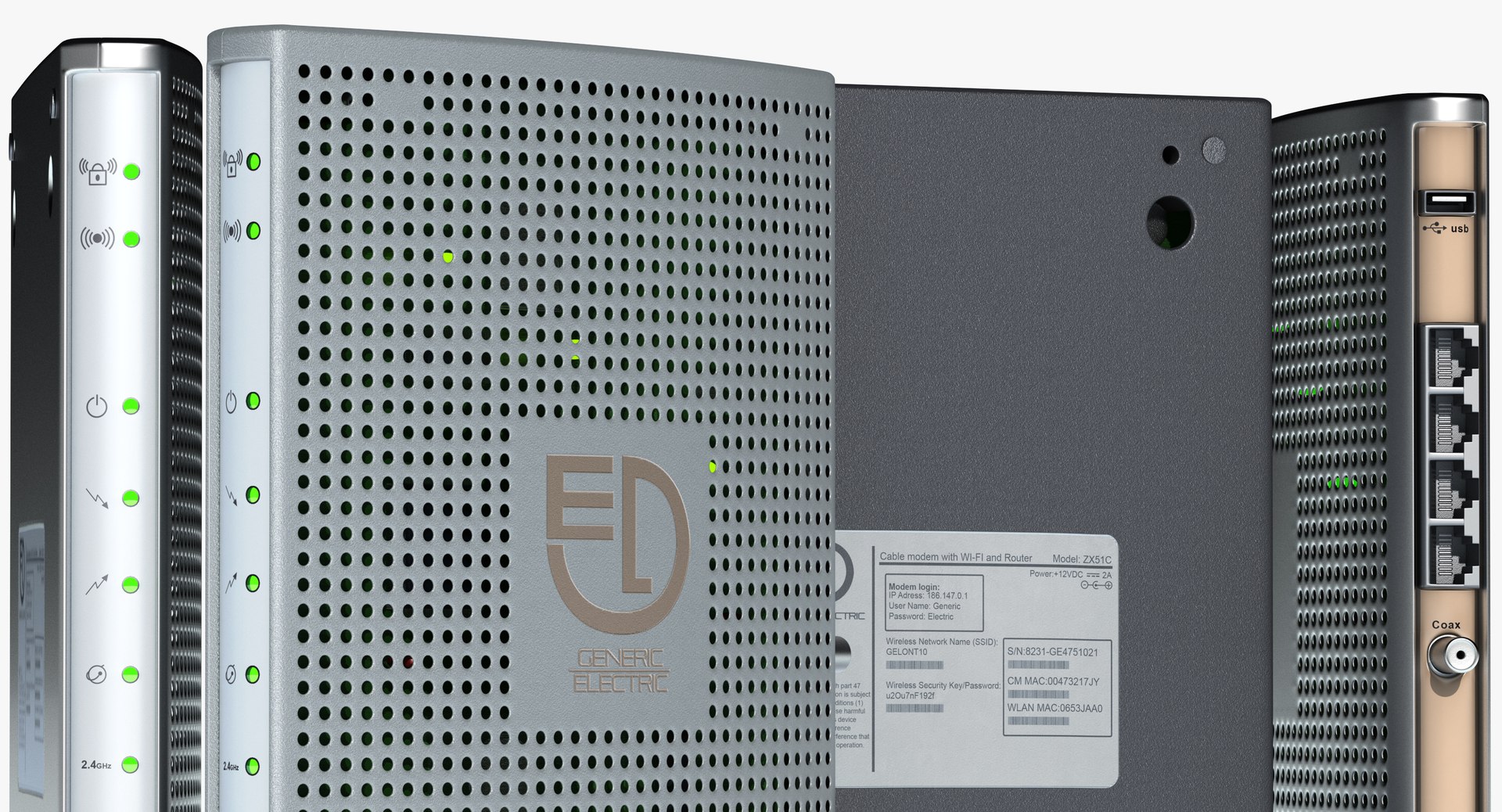 3D Cable Modem Model - TurboSquid 1332659