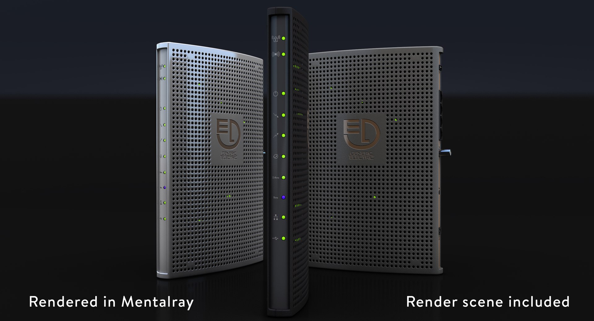 3D Cable Modem Model - TurboSquid 1332659