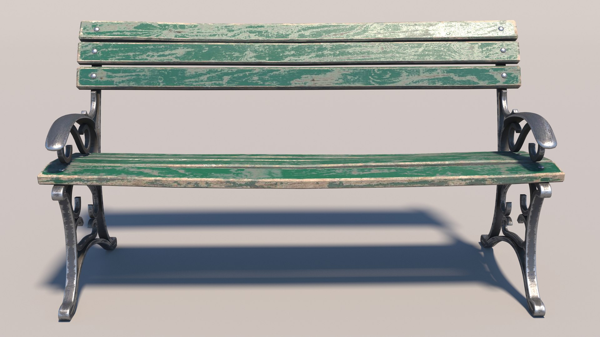 Bench Model - TurboSquid 1514134