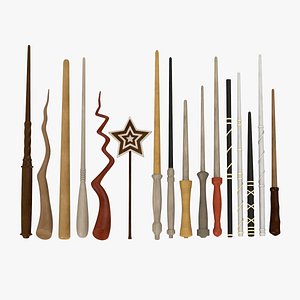 Magic Wand 3D Model - TurboSquid 1230825