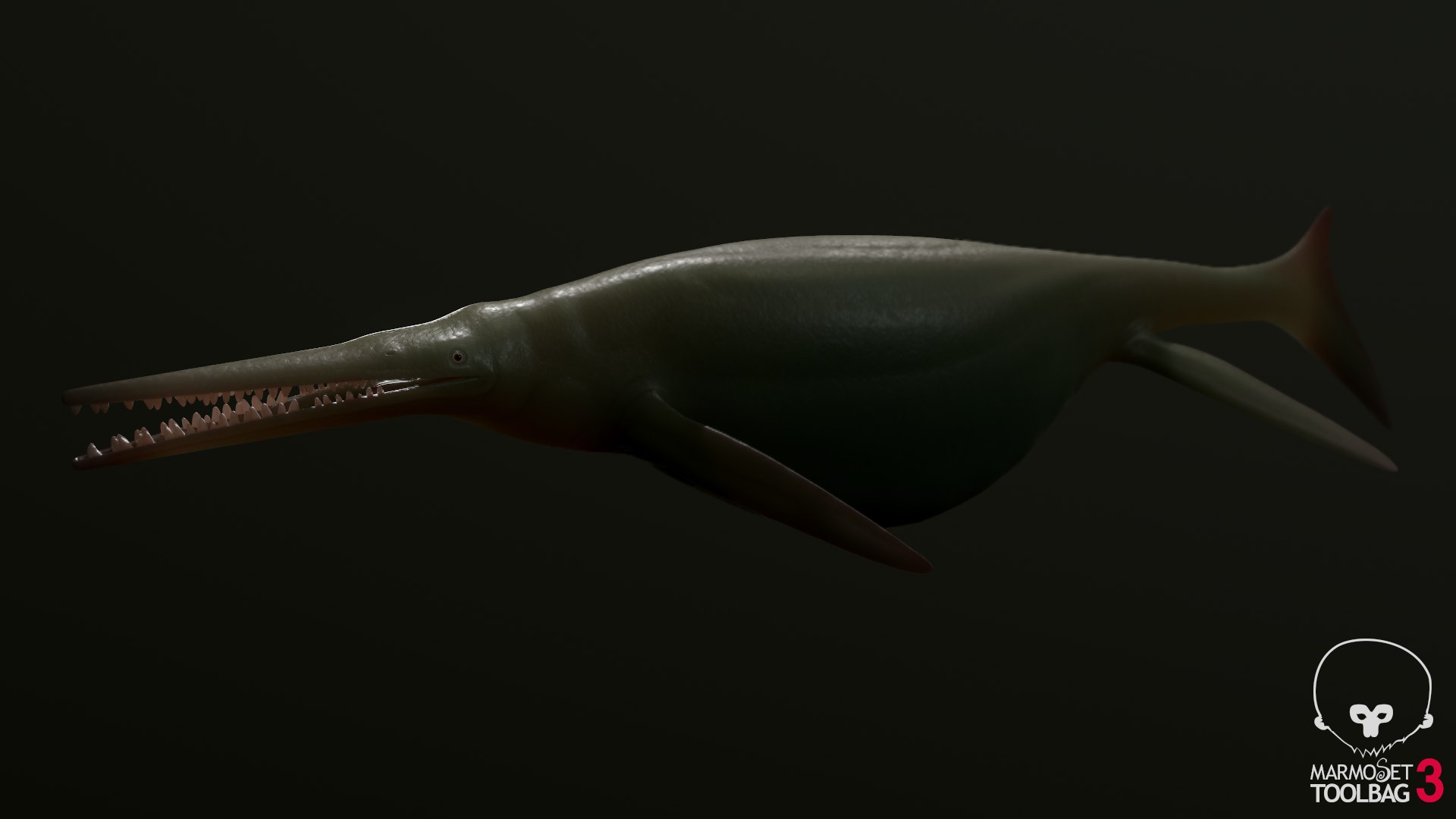 3D Ichthyosaur Giant - TurboSquid 1678430