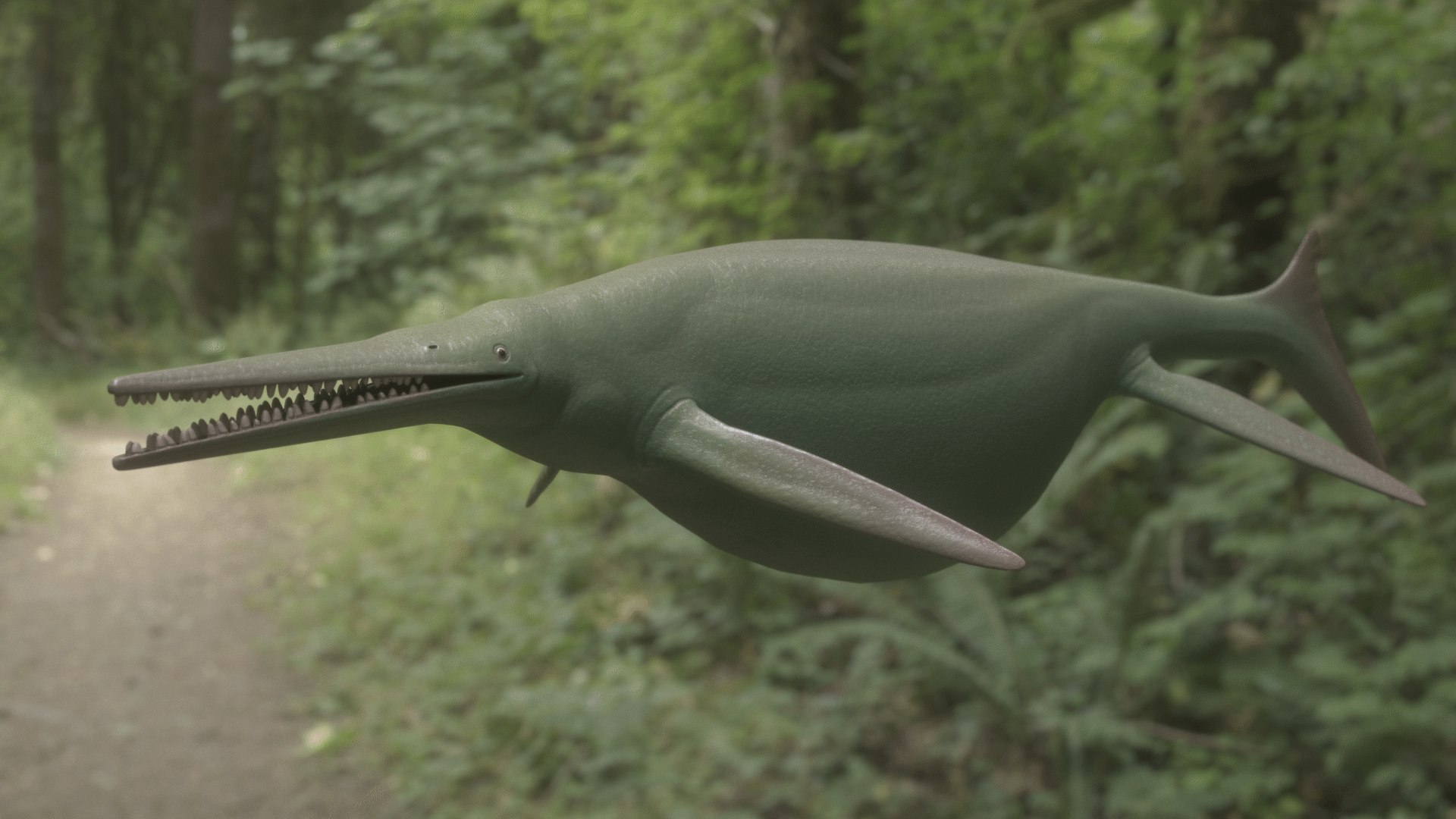 3D Ichthyosaur Giant - TurboSquid 1678430