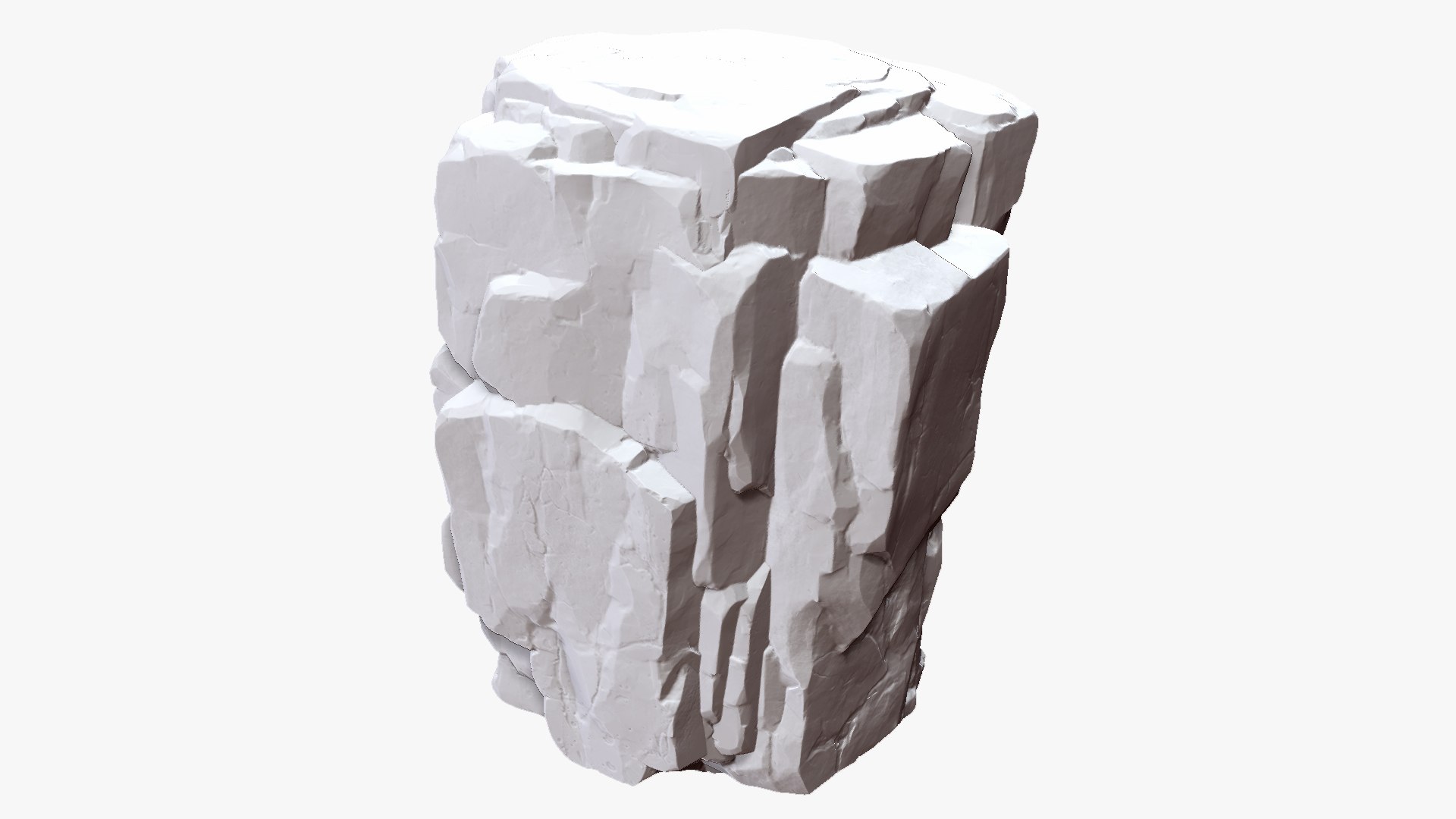 3D Mountain Rock Zbrush Sculpt 3D Model - TurboSquid 2129949