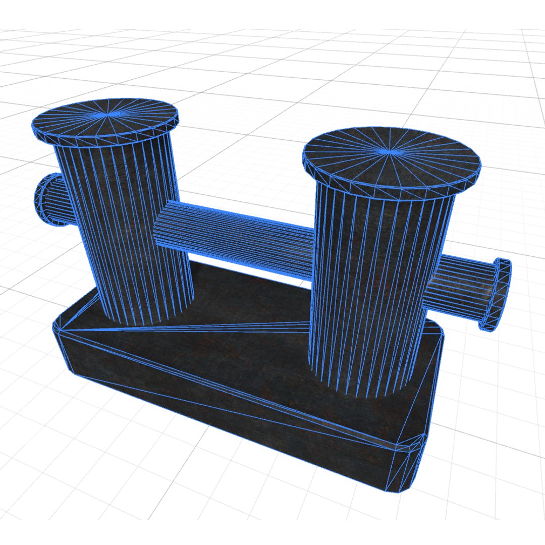 3D model ship bollard d - TurboSquid 1280520