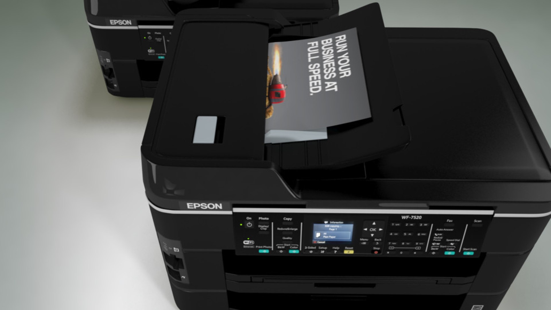 3d Epson Printer Model