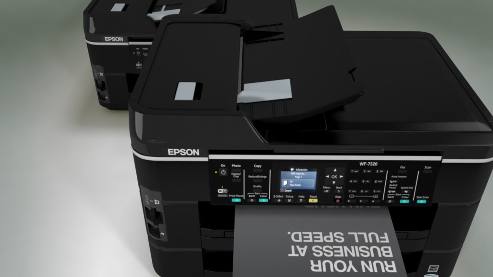 3d Epson Printer Model