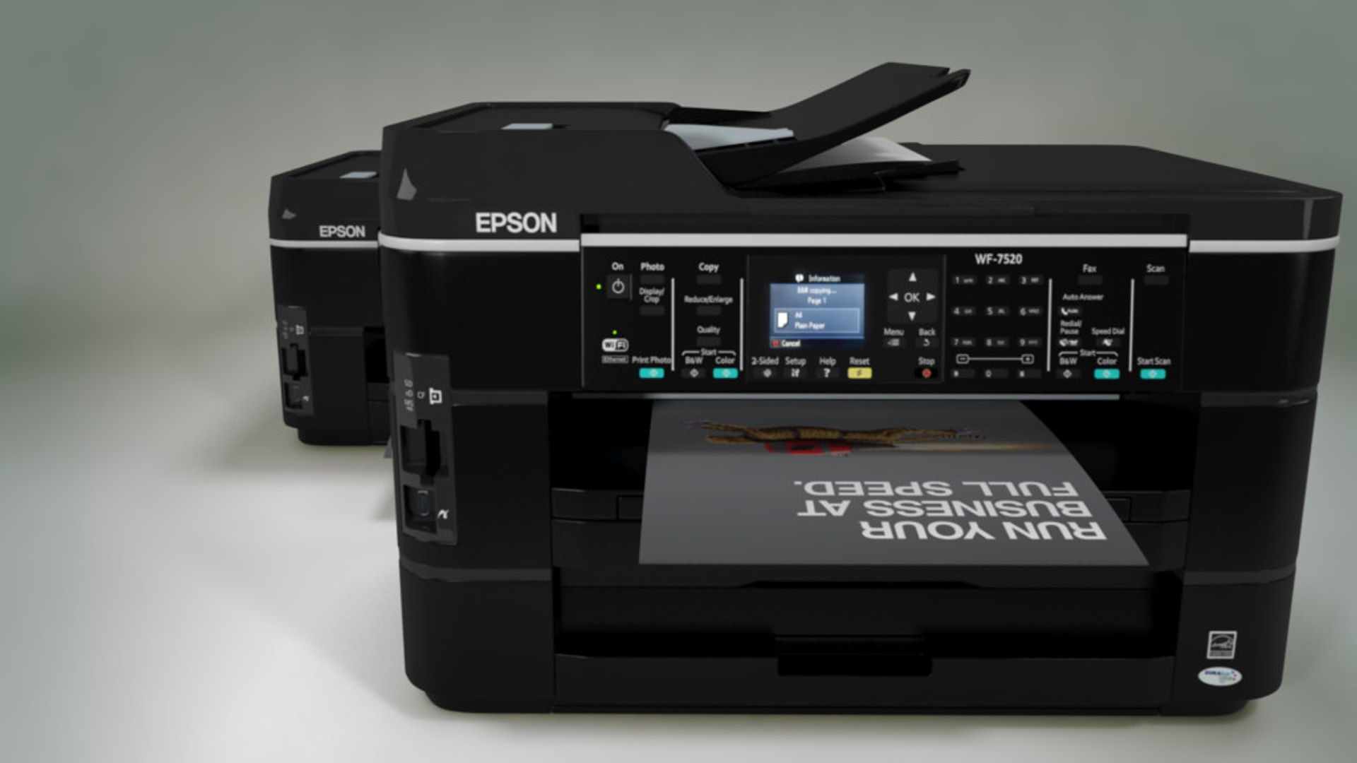 3d Epson Printer Model