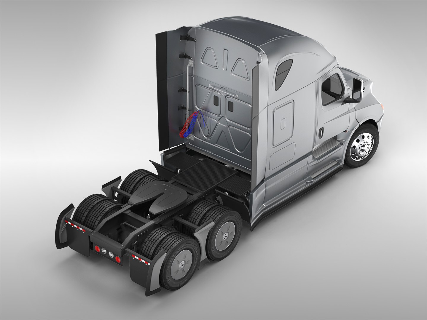 Freightliner Truck 3d C4d