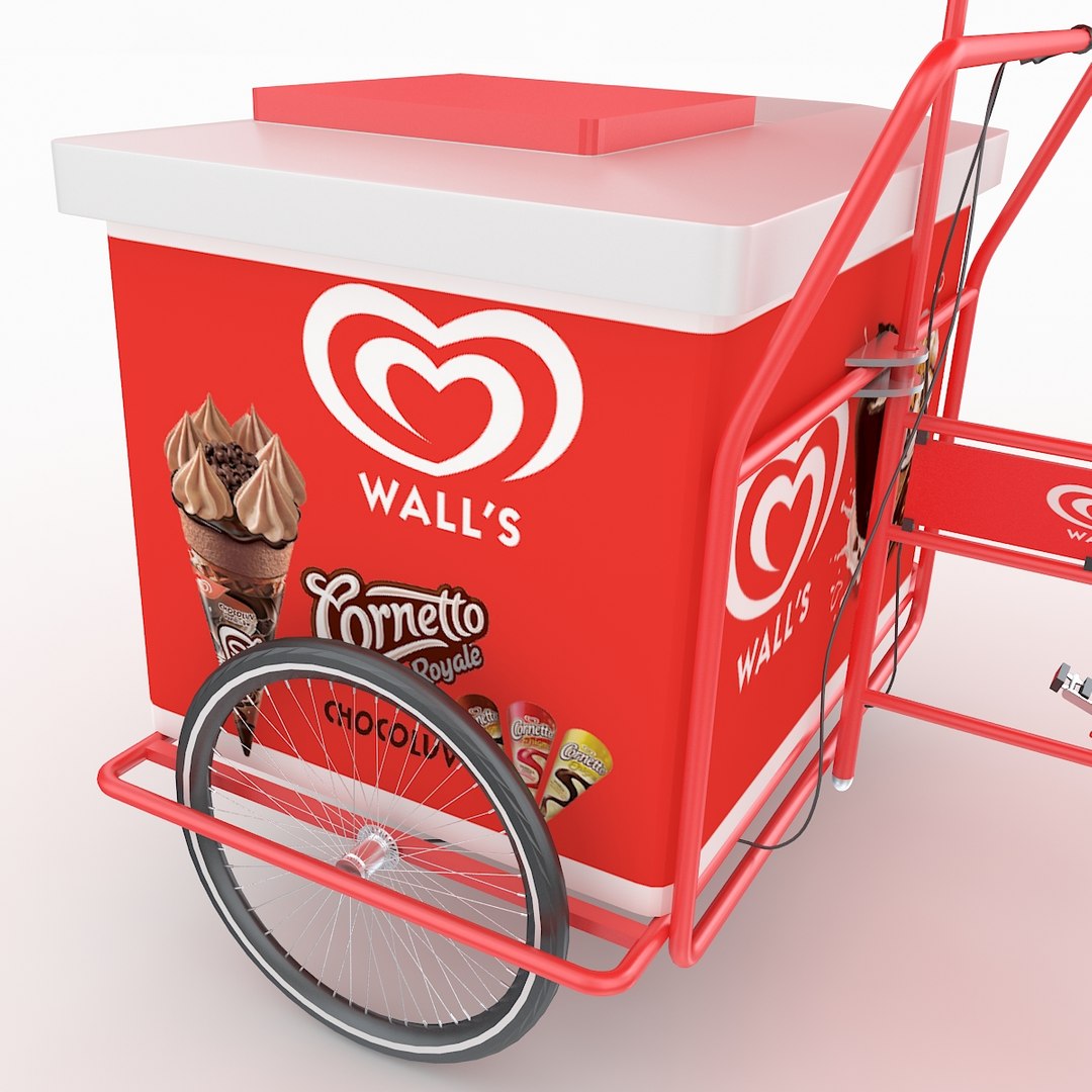 Wall S Ice Cream 3D Model - TurboSquid 1330878