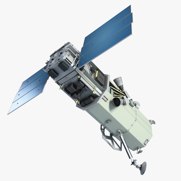 space satellite 4 3d max