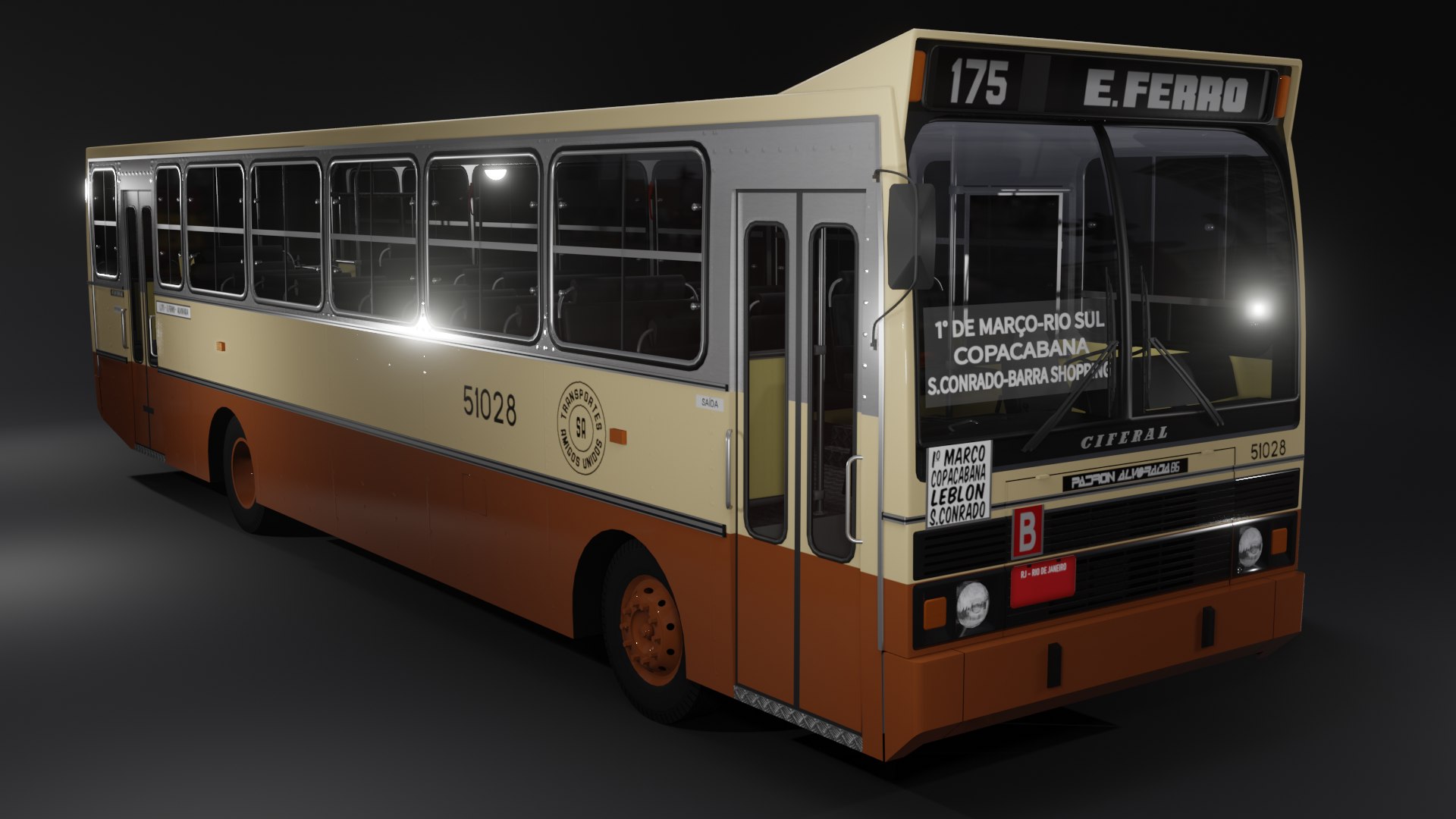 modelo 3d Ciferal Padron Alvorada 86 MB 1313 Amigos Unidos v2 ...