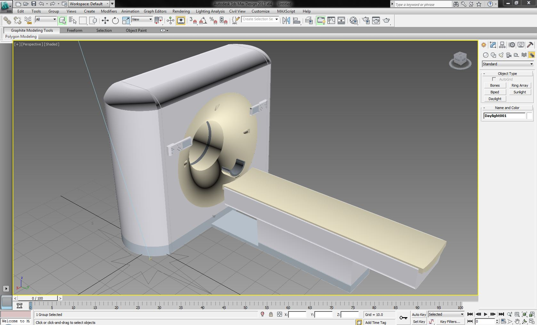 3d model revit philips brilliance ct
