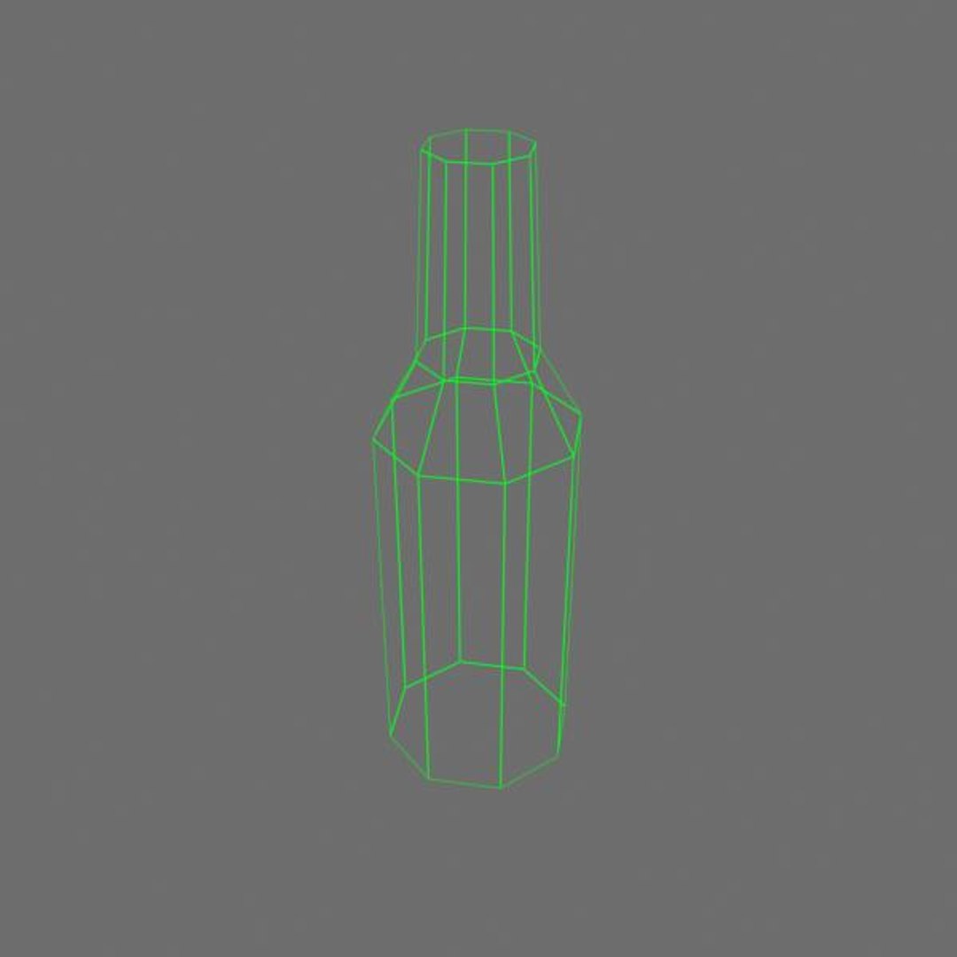 Free Bottle 3d Model