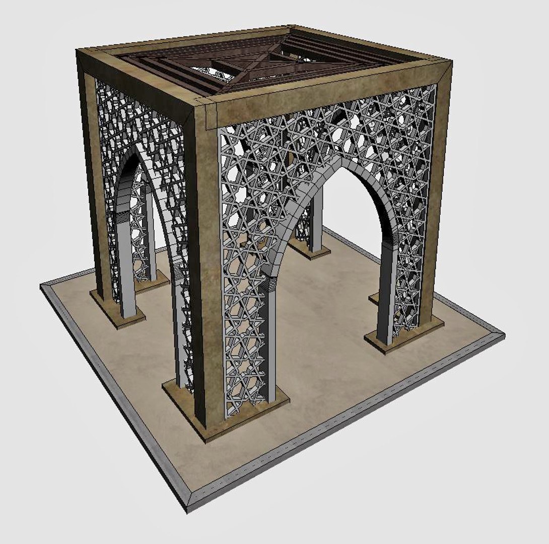 Designs arabic islamic building 3D model - TurboSquid 1566752