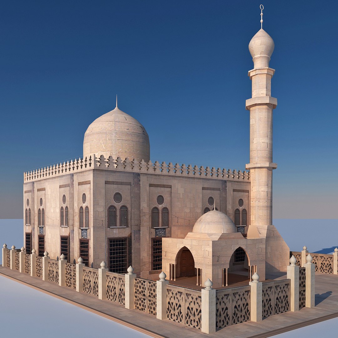 Designs Arabic Islamic Building 3D Model - TurboSquid 1566752