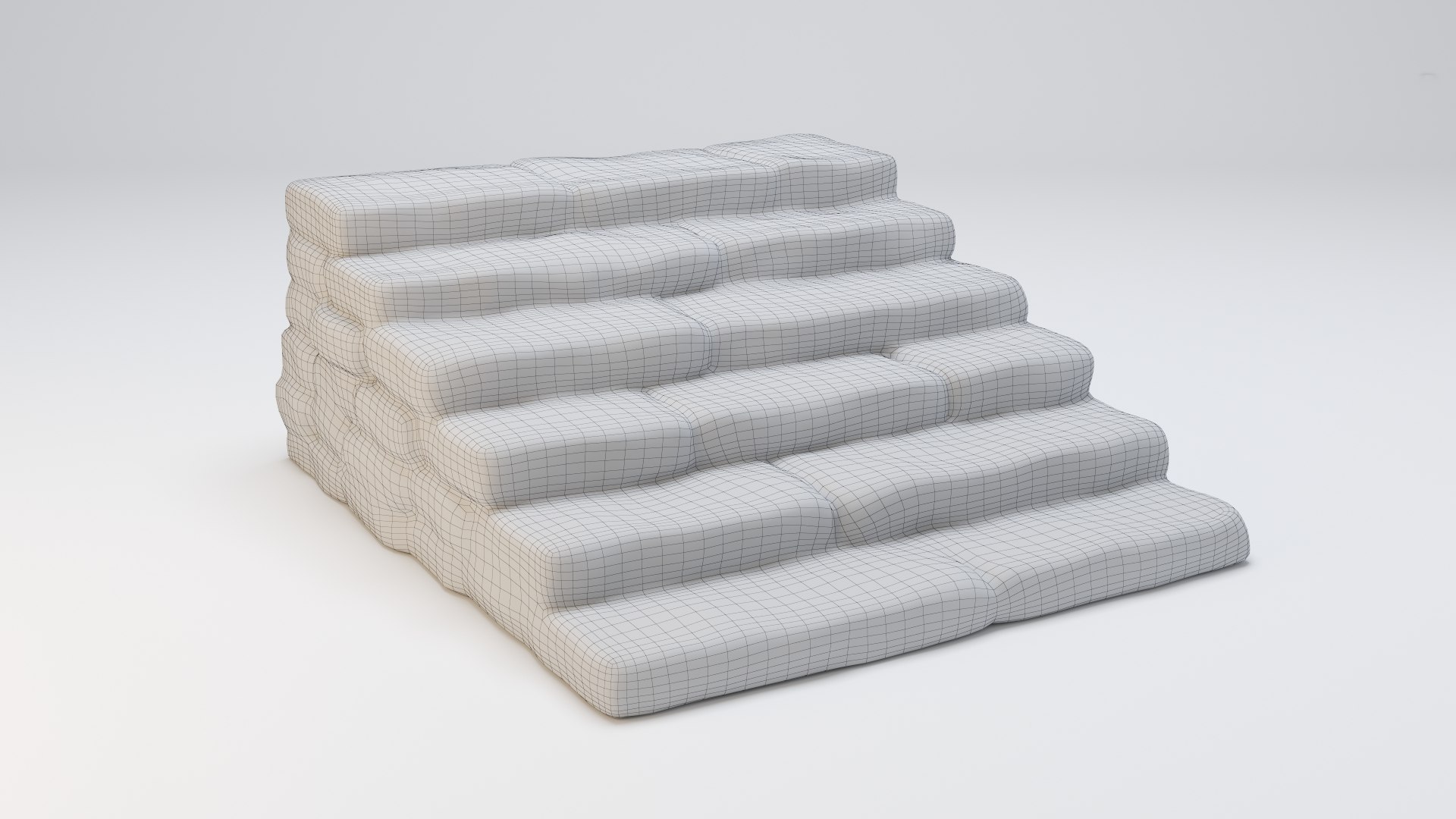 Mossy Wet Stone Steps 3D - TurboSquid 1582702