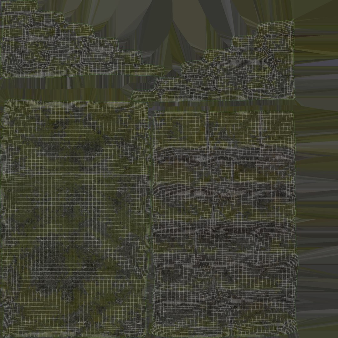Mossy Wet Stone Steps 3D - TurboSquid 1582702