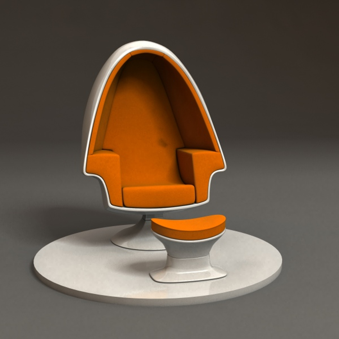 3d Egg Chair