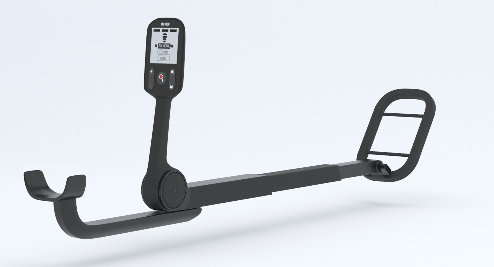 3D Portable Foldable Metal Detector - TurboSquid 1405927