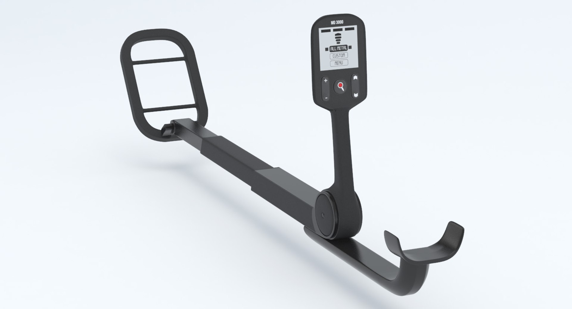 3D Portable Foldable Metal Detector - TurboSquid 1405927