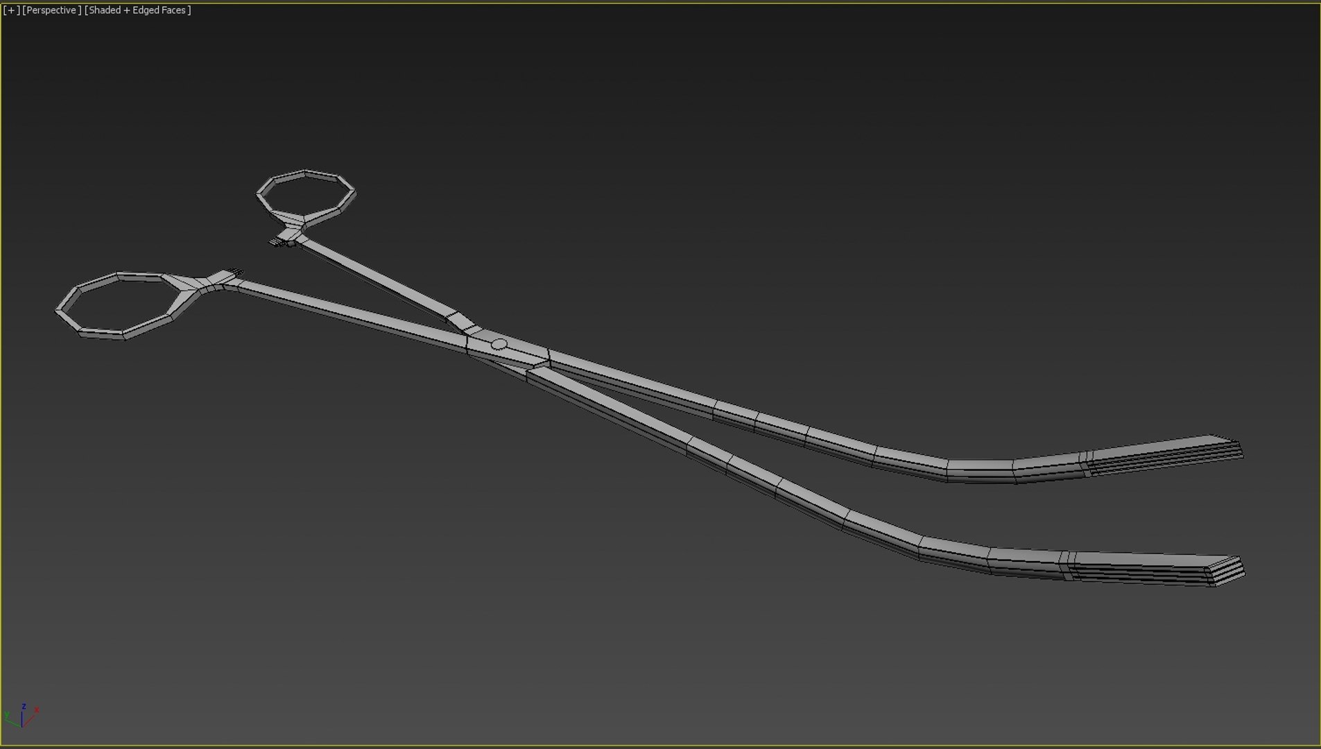 Medical Scissors 3d Model