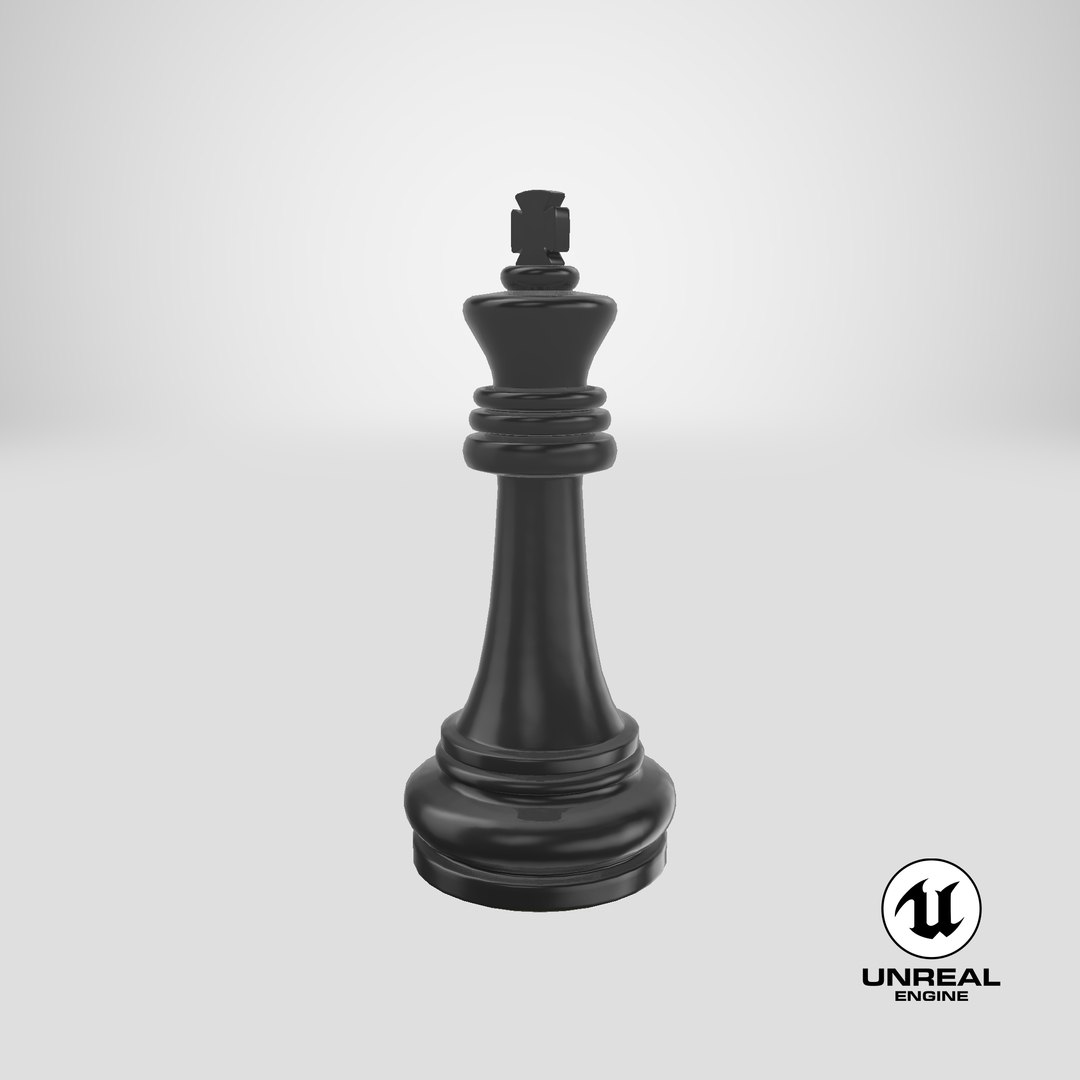 Chess King Model - TurboSquid 1447543