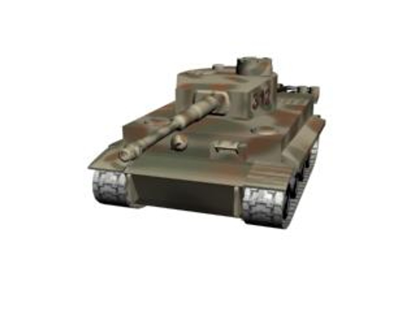 3d Pzkpfw Vi Tiger Model