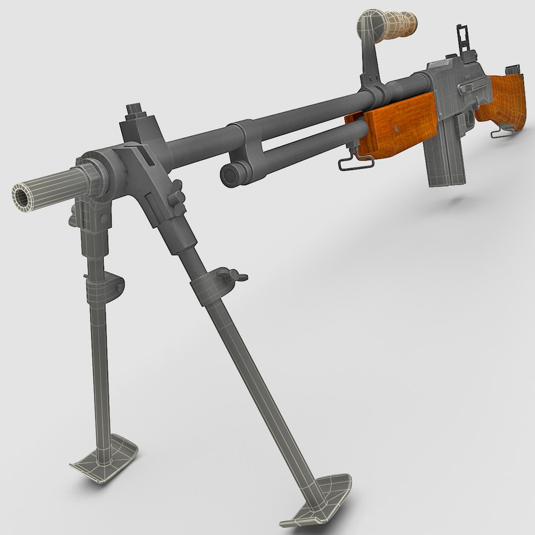 x m1918a2 browning automatic rifle gun