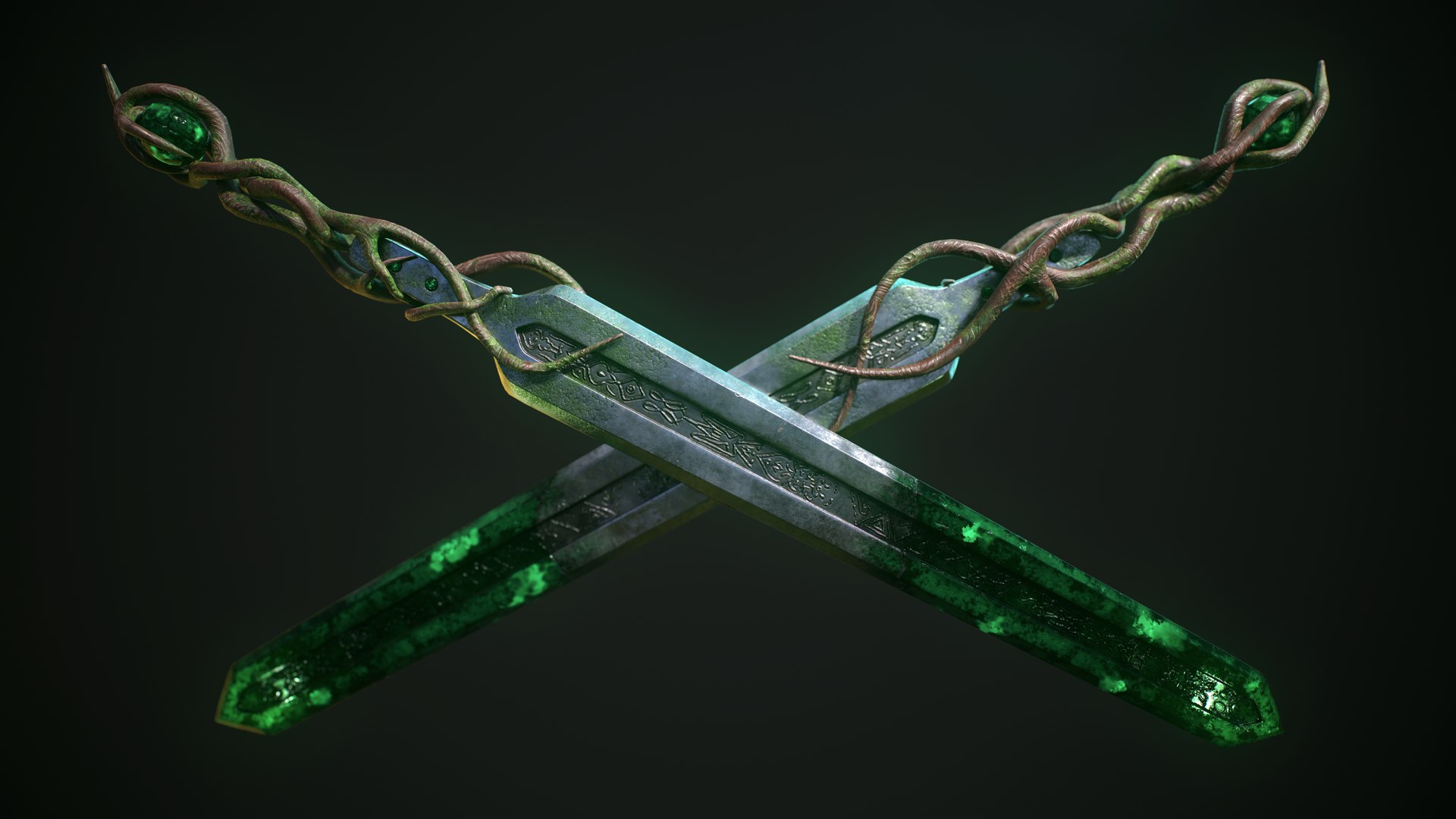 Emerald Demon 3D Model - TurboSquid 1849202