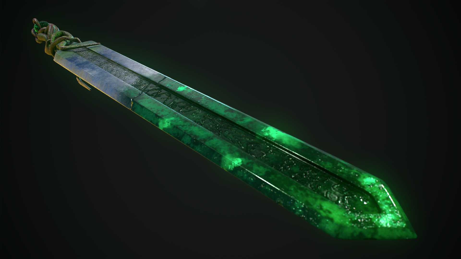 Emerald Demon 3D Model - TurboSquid 1849202