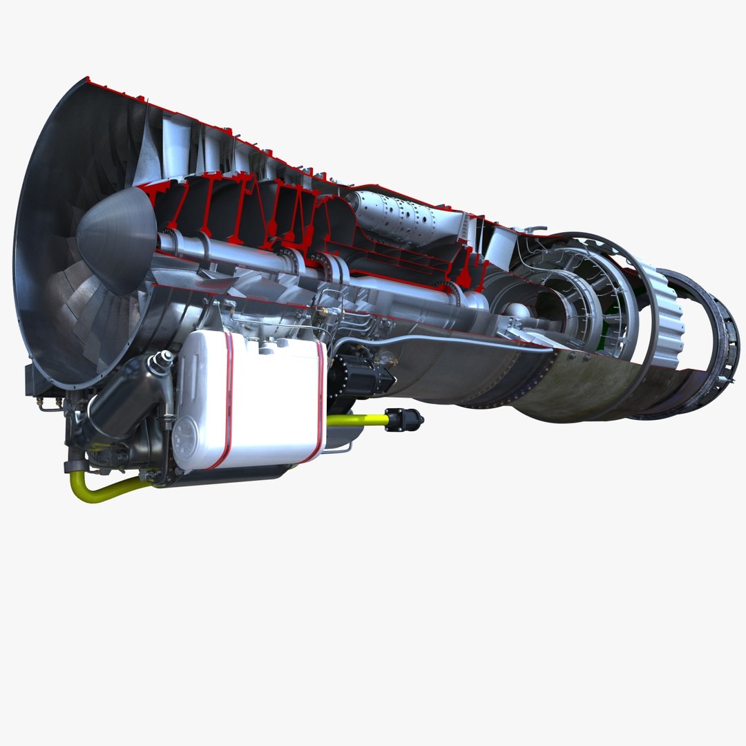 Maya Tumansky Jet Engine Cutaway