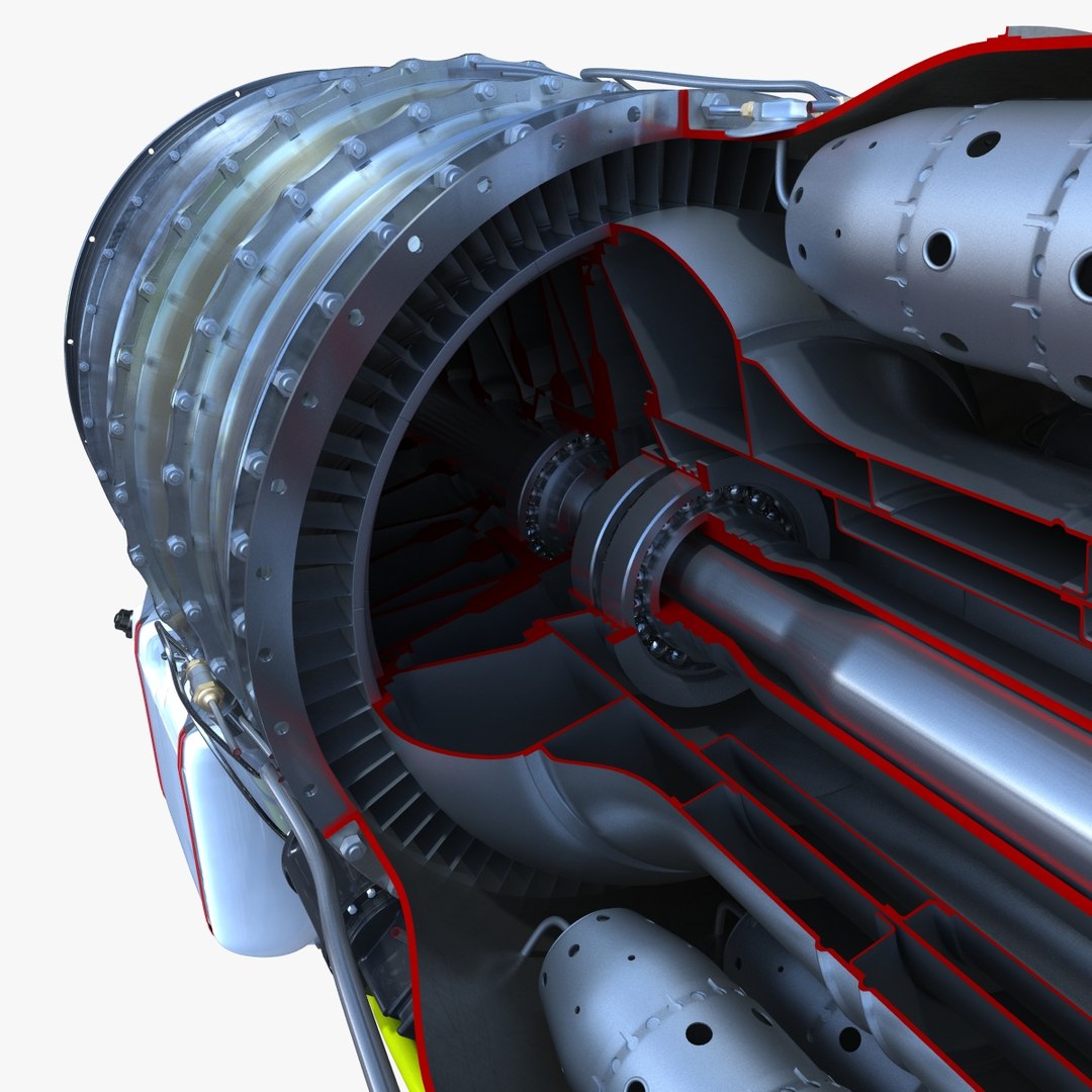 Maya Tumansky Jet Engine Cutaway