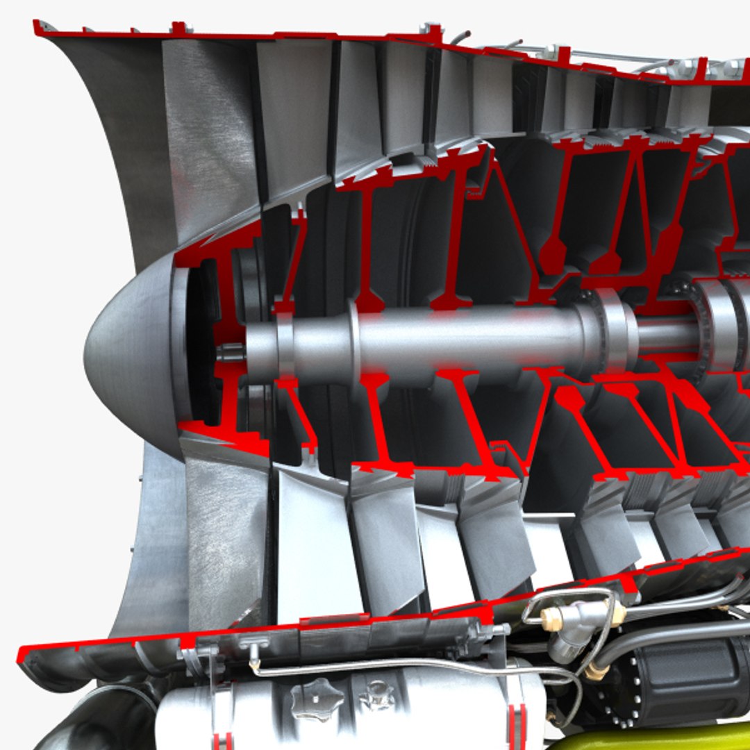 Maya Tumansky Jet Engine Cutaway