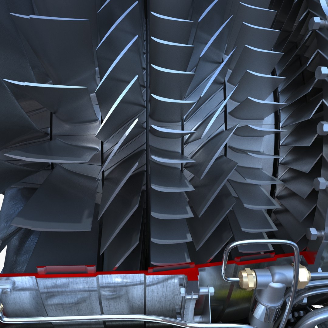 Maya Tumansky Jet Engine Cutaway