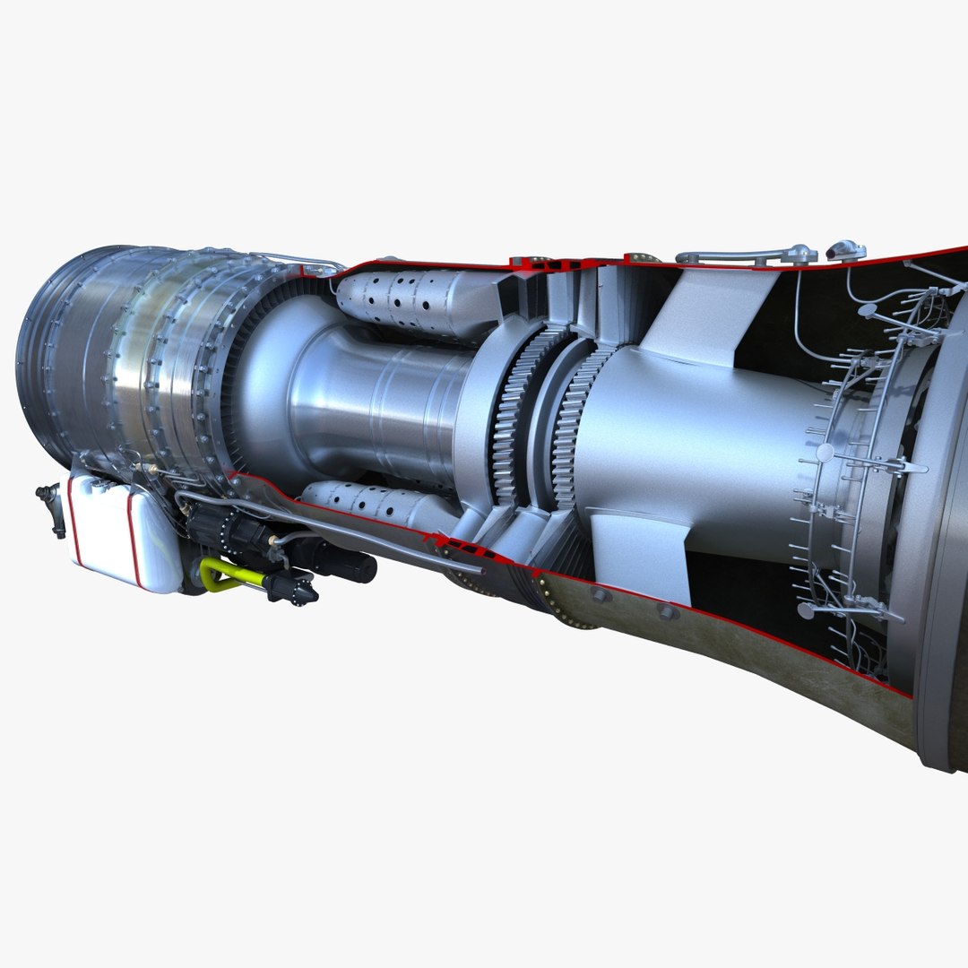 Maya Tumansky Jet Engine Cutaway